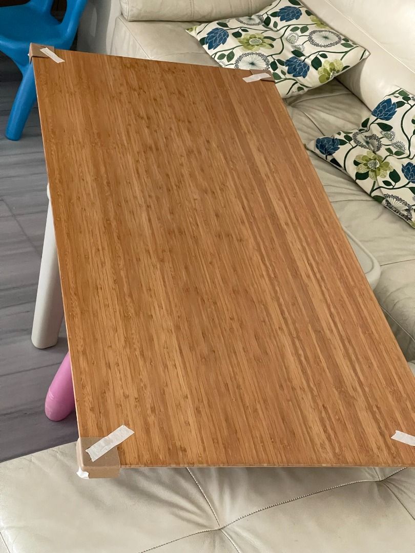 Ikea Bamboo ANFALLARE 140cm with matching legs HILVER, Furniture & Home ...