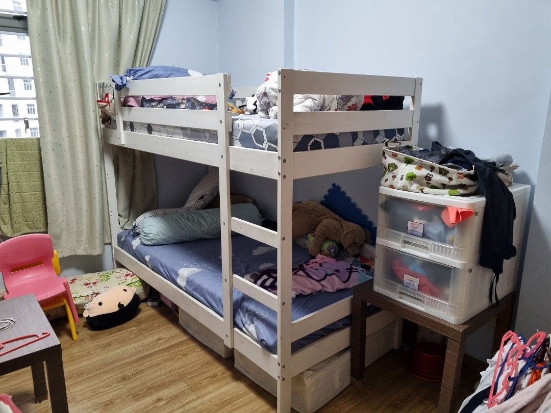 Ikea Mydal bunk bed, Furniture & Home Living, Furniture, Bed Frames ...