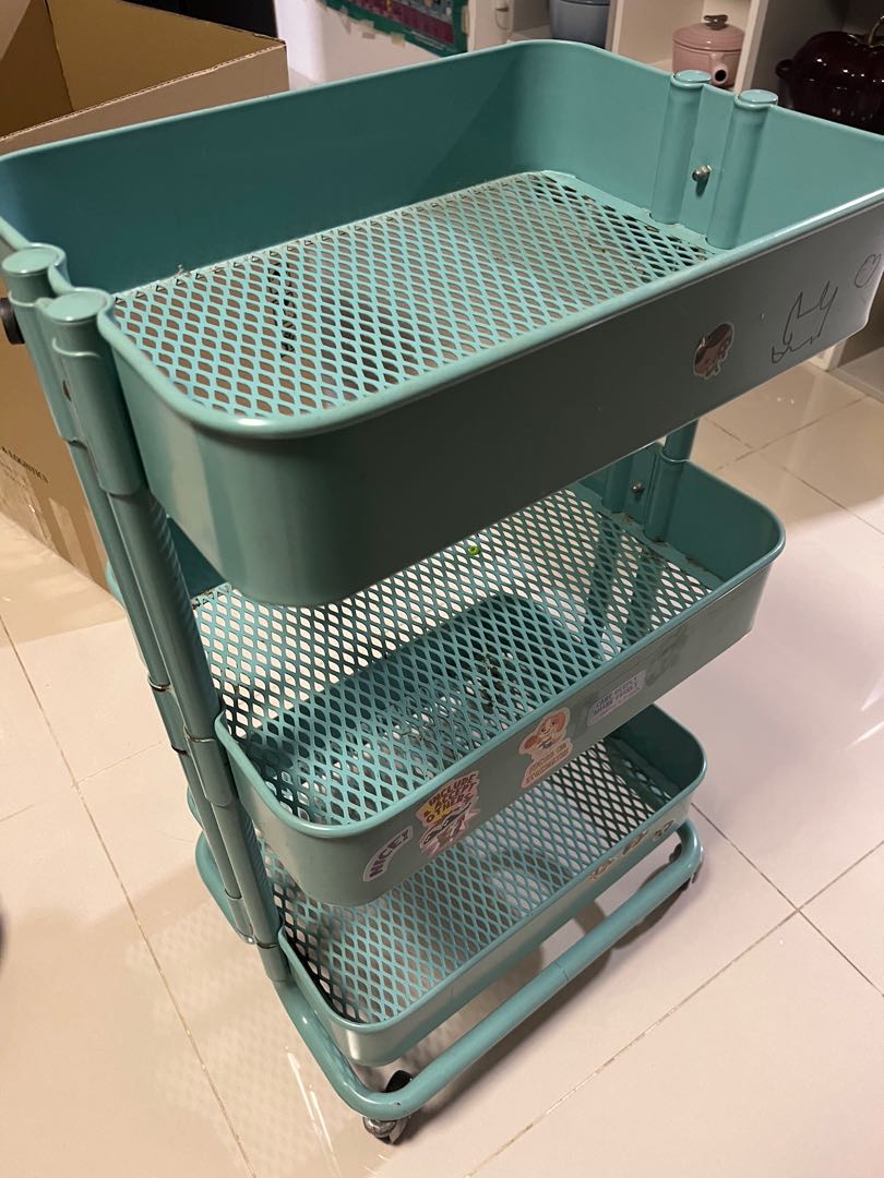 Ikea Raskog Trolley, Furniture & Home Living, Home Improvement ...