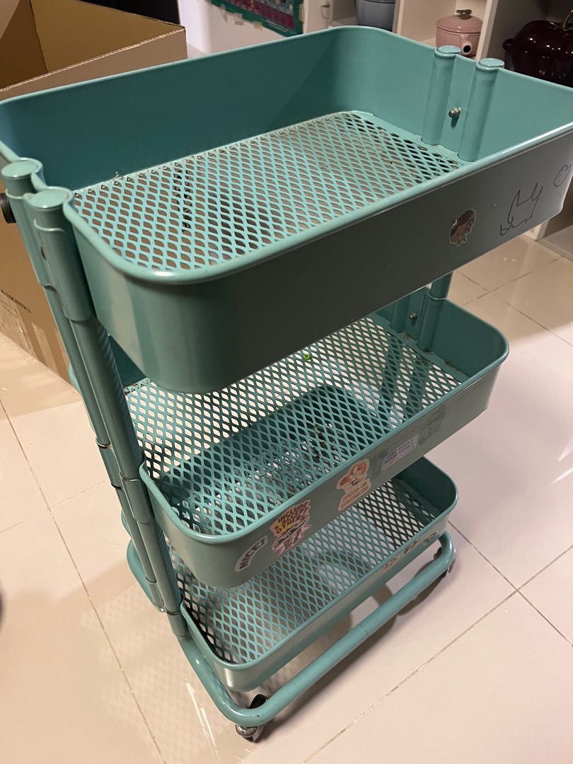 Ikea Raskog Trolley, Furniture & Home Living, Home Improvement ...