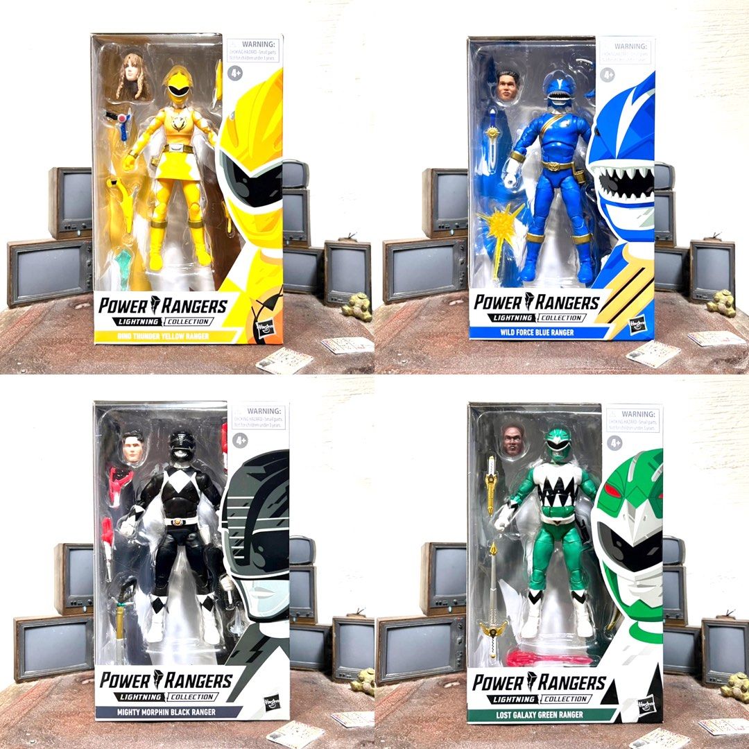 [In hand] Hasbro Lightning Collection Power Rangers Wild Force Blue ...