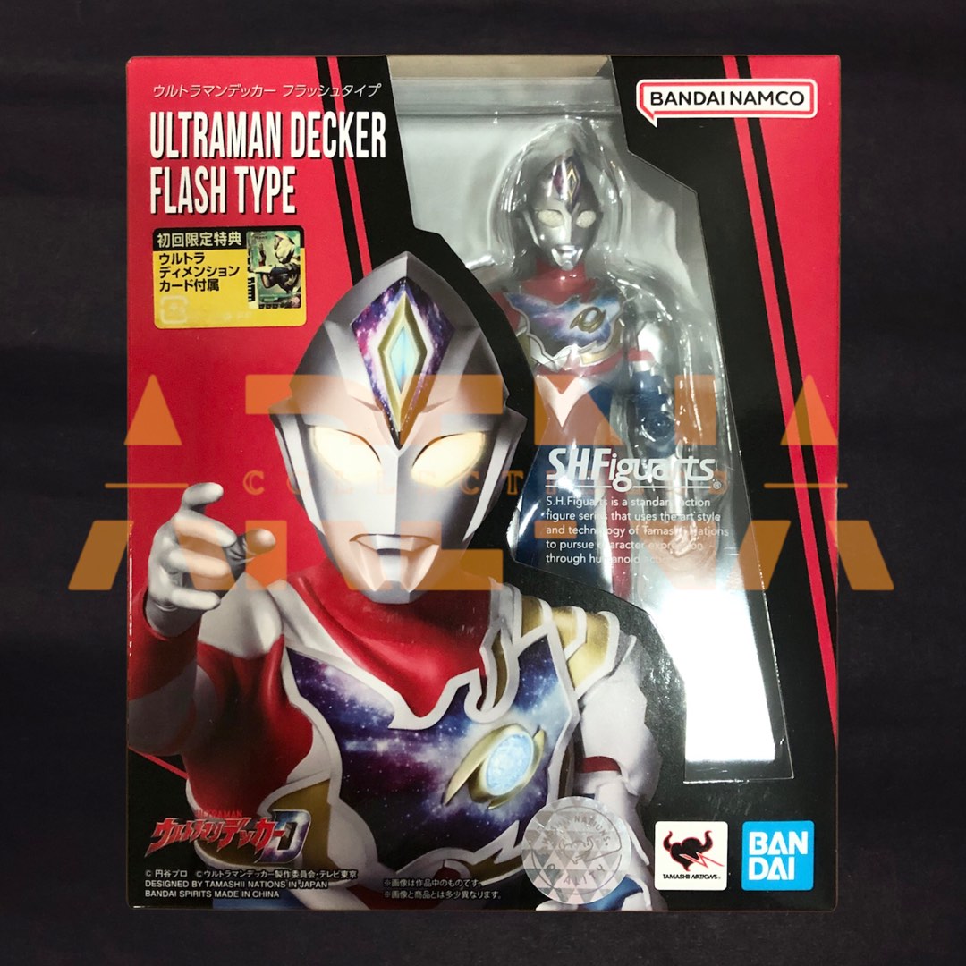 [In Stock] S.H. Figuarts SHF Ultraman Decker Flash Type, Hobbies & Toys ...