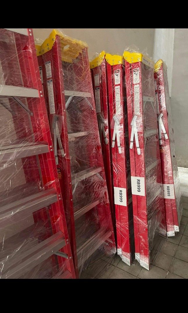 INDUSTRIAL TYPE A FIBERGLASS LADDER SPENCER USA, Commercial ...