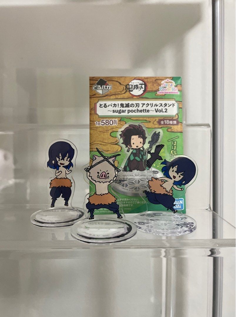 inosuke sugar pochette acrylic stand set demon slayer kny kimetsu no ...