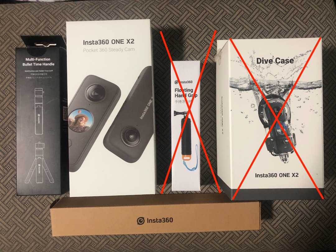 Insta360 One X2 Creator Kit Lite, Photography, Cameras on Carousell