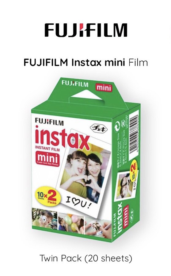 Instax Mini Fujifilm film pack, Photography, Photography Accessories ...