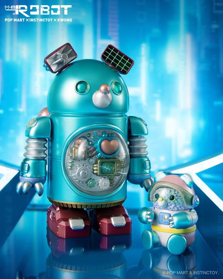 Big Instinctoy mucky + M8 robot pop mart popmart, Hobbies & Toys, Toys ...