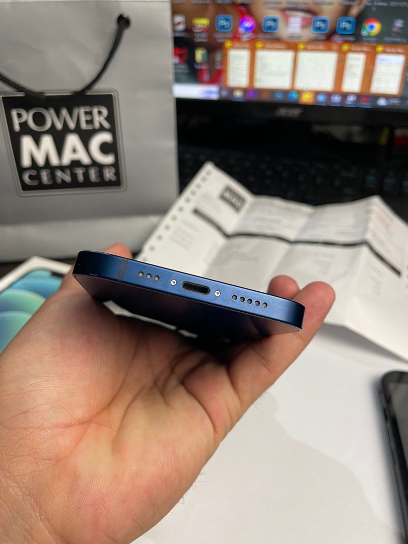 iPhone 12 64GB BLUE 5G Factory Unlocked, Mobile Phones & Gadgets ...