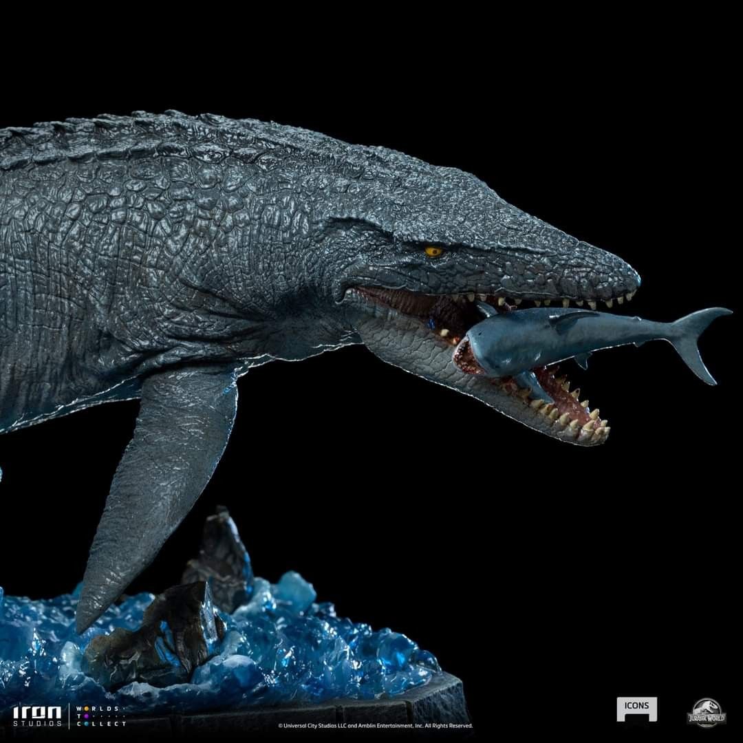 Iron Studios - Mosasaurus - Jurassic World - Icons 1/10 Art Scale ...