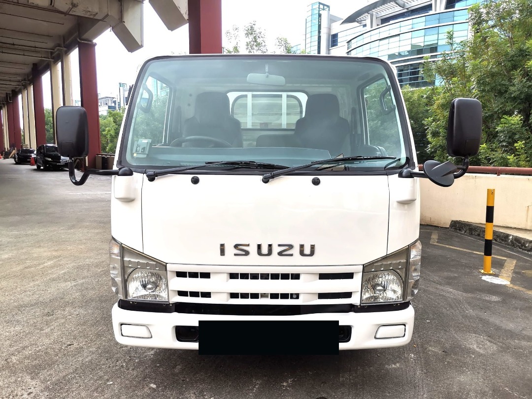 Isuzu NHR85A 10ft lorry with full canopy (Adjustable rear deck canopy ...