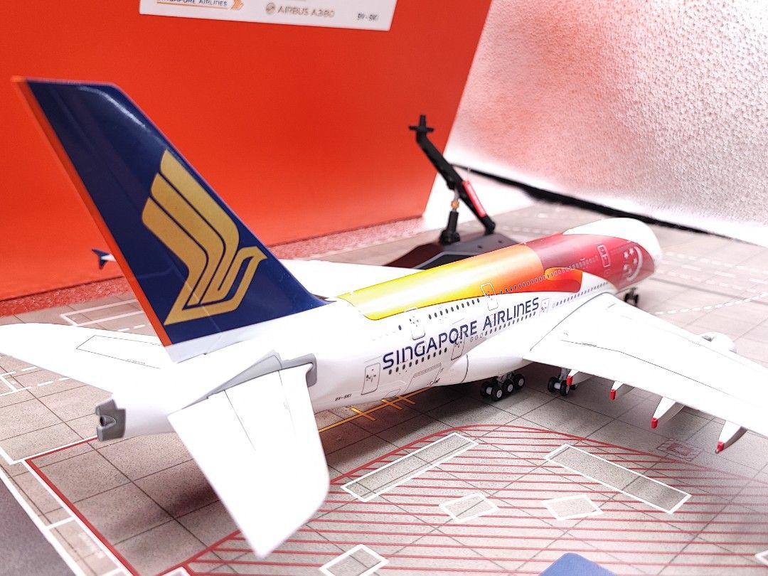 JC Wings 1:200 Singapore Airlines A380 9V-SKI (SG50 Livery), Hobbies ...
