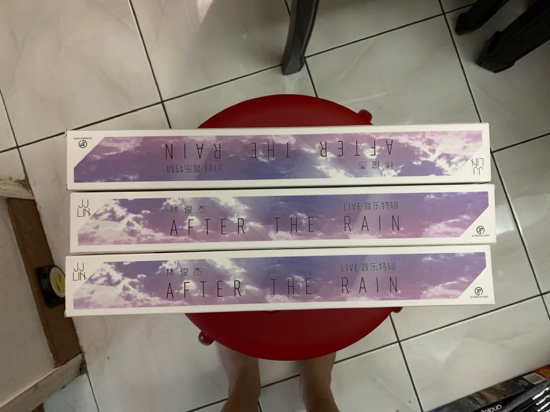 JJ Lin - After the Rain poster x3, Hobbies & Toys, Music & Media, Music ...