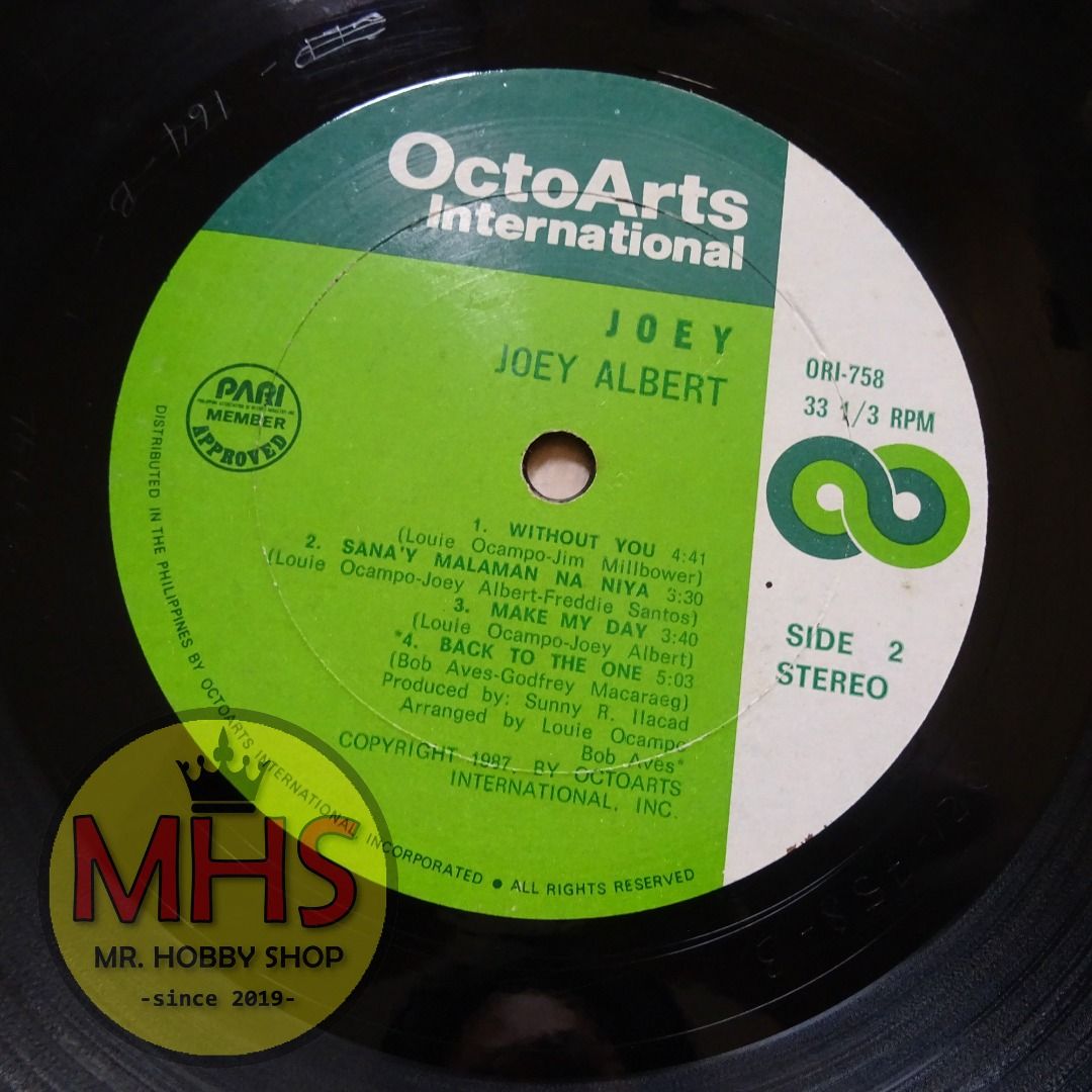 Joey Albert Joey LP (Original Press), Hobbies & Toys, Music & Media ...
