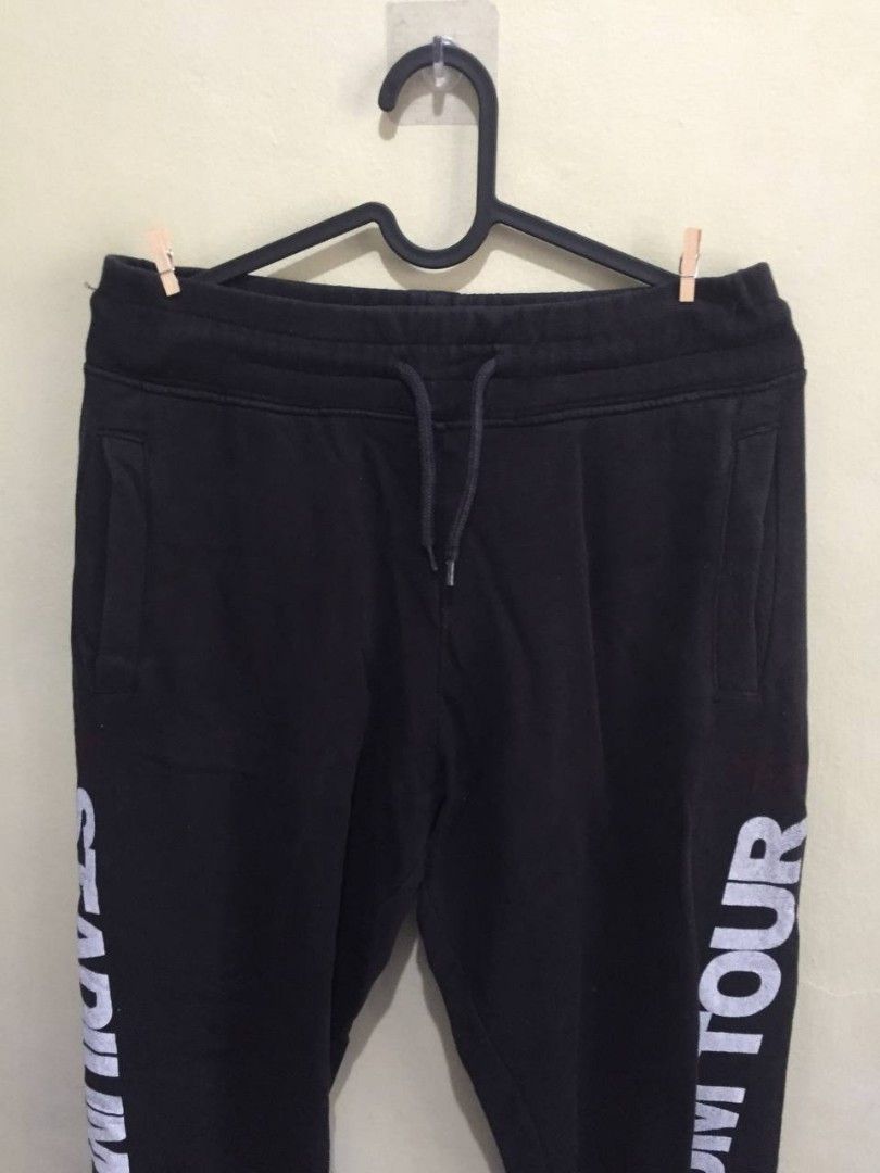 Justin Bieber Stadium Tour Merch Joggers, Men's Fashion, Bottoms ...