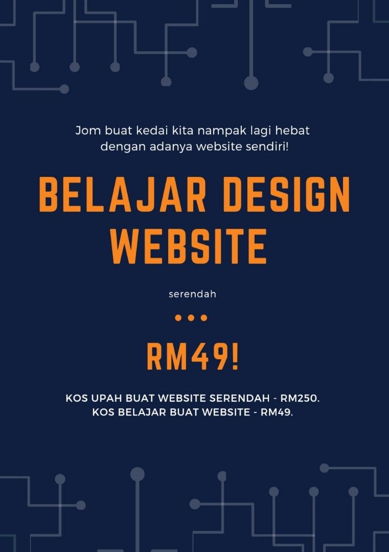Kelas belajar design website, Services, Tuition on Carousell