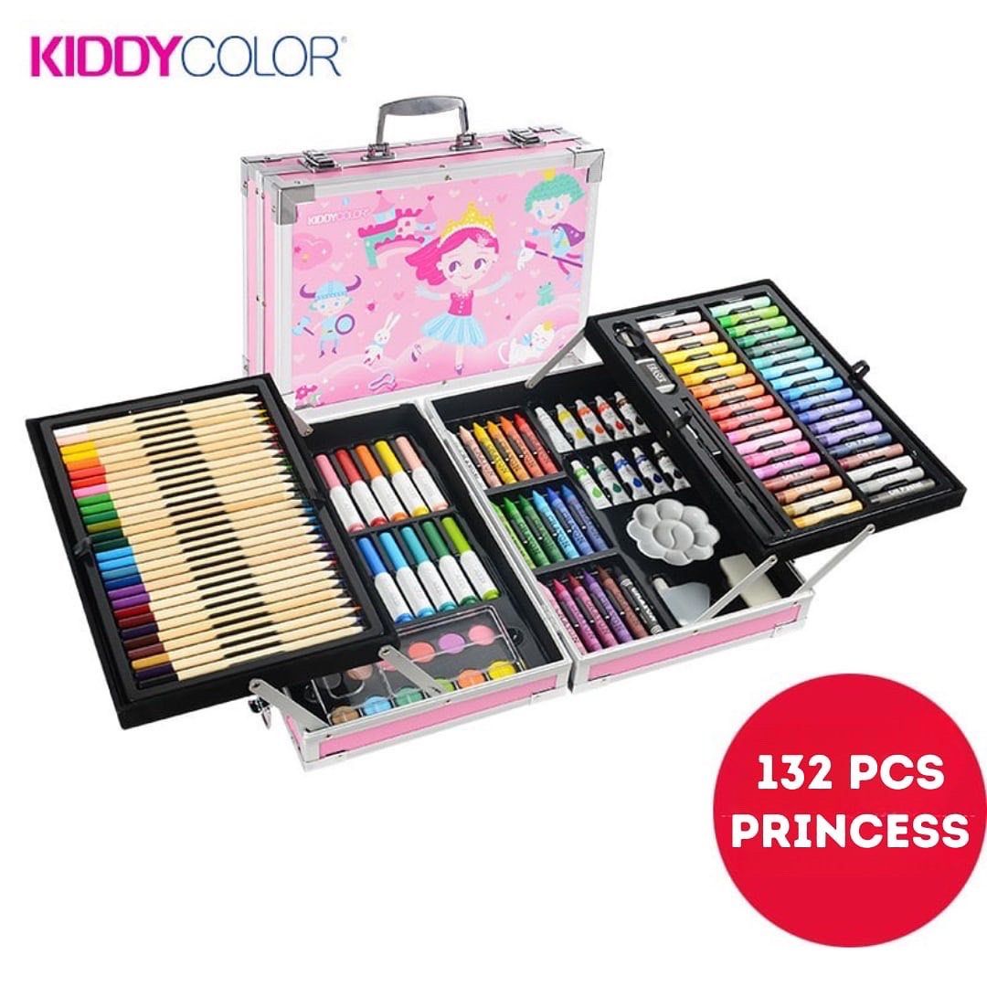 Kiddy Color Aluminum Drawing Case (132 pcs), Looking For on Carousell