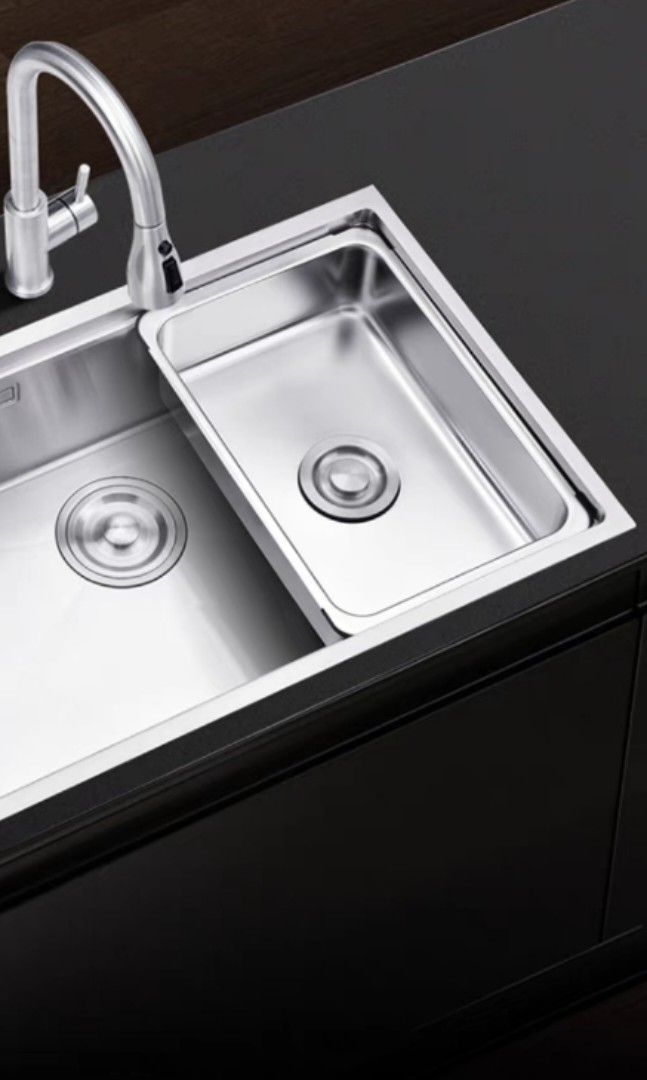 Kitchen sink attachment and trays, Furniture & Home Living, Kitchenware ...
