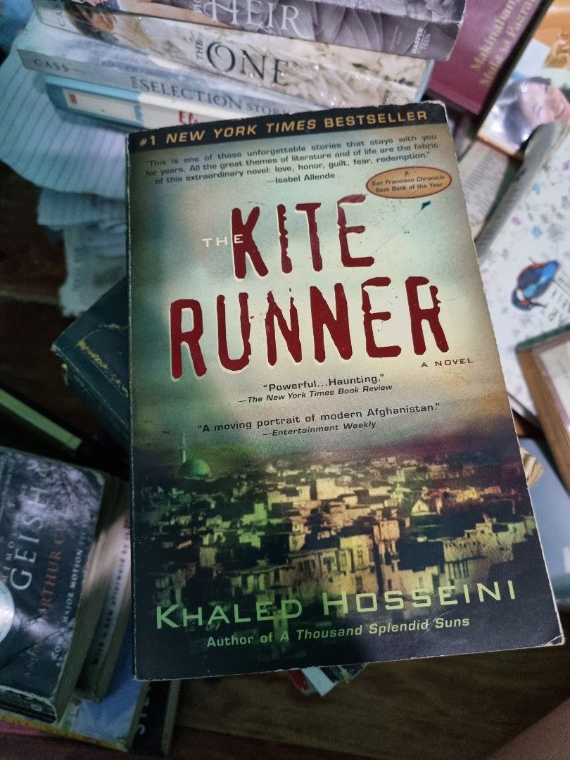 Kite Runner by Khales Hosseini, Lightning by Dean Koontz and The Secret ...