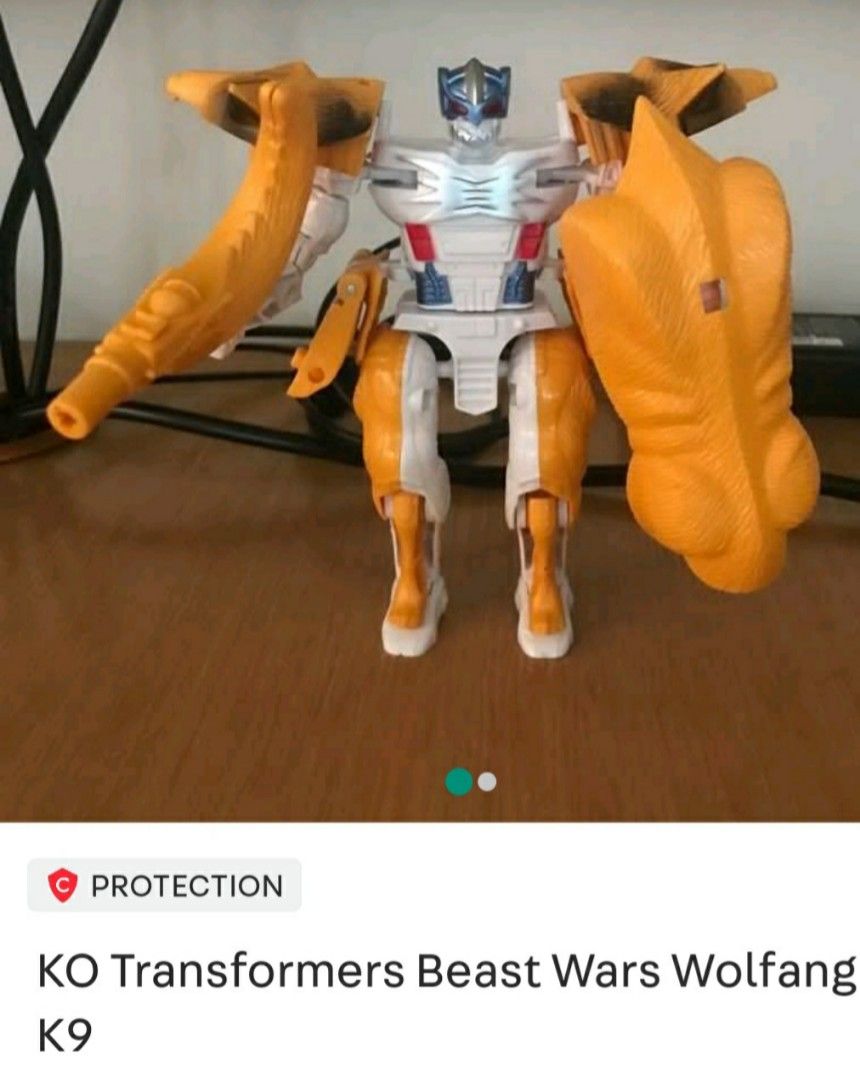 KO Transformers Beast Wars Wolfgang K9, Hobbies & Toys, Toys & Games on ...