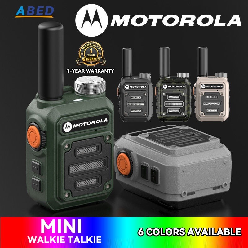 K.T Mini Walkie Talkie Wireless 6 Colors Automtic Frequency 2-Second ...