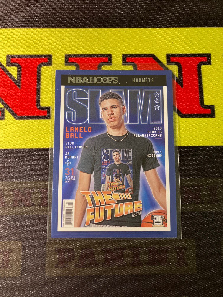 Lamelo Ball Slam The Future Issue Hornets 2021 2022 Panini Hoops NBA ...