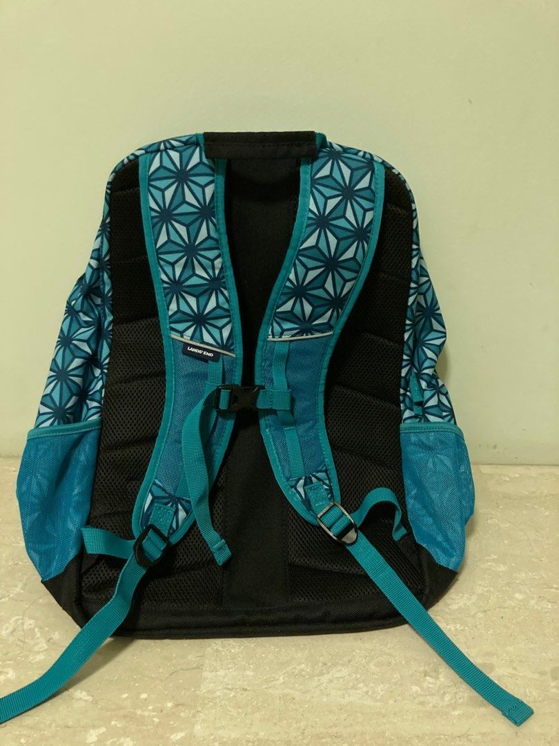 Ergonomic LandsEnd ClassMate Extra Large Backpack, Women's Fashion ...