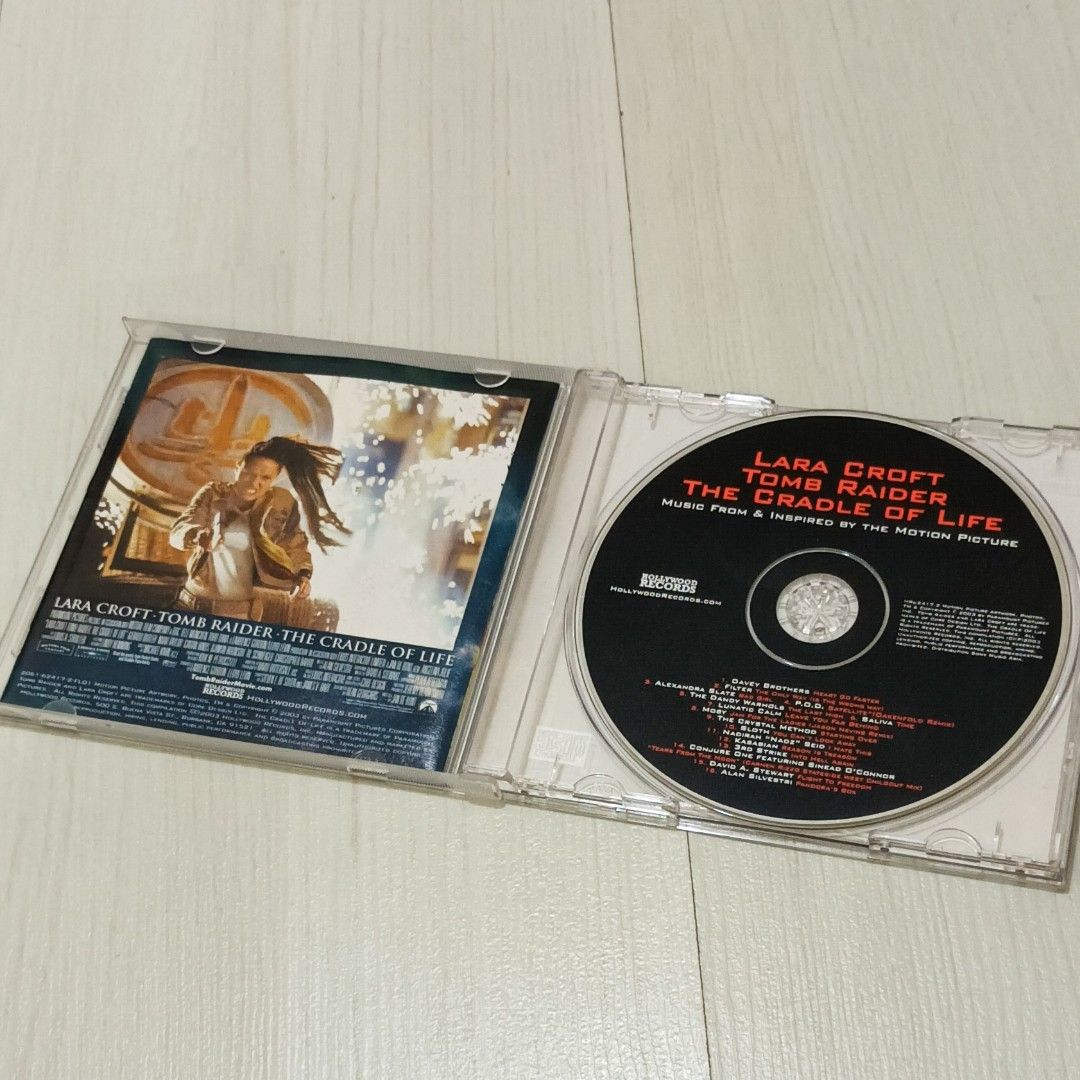 LARA CROFT SET: TOMB RAIDER MOVIE + THE CRADLE OF LIFE DVD & OST CD, Hobbies & Toys, Music ...