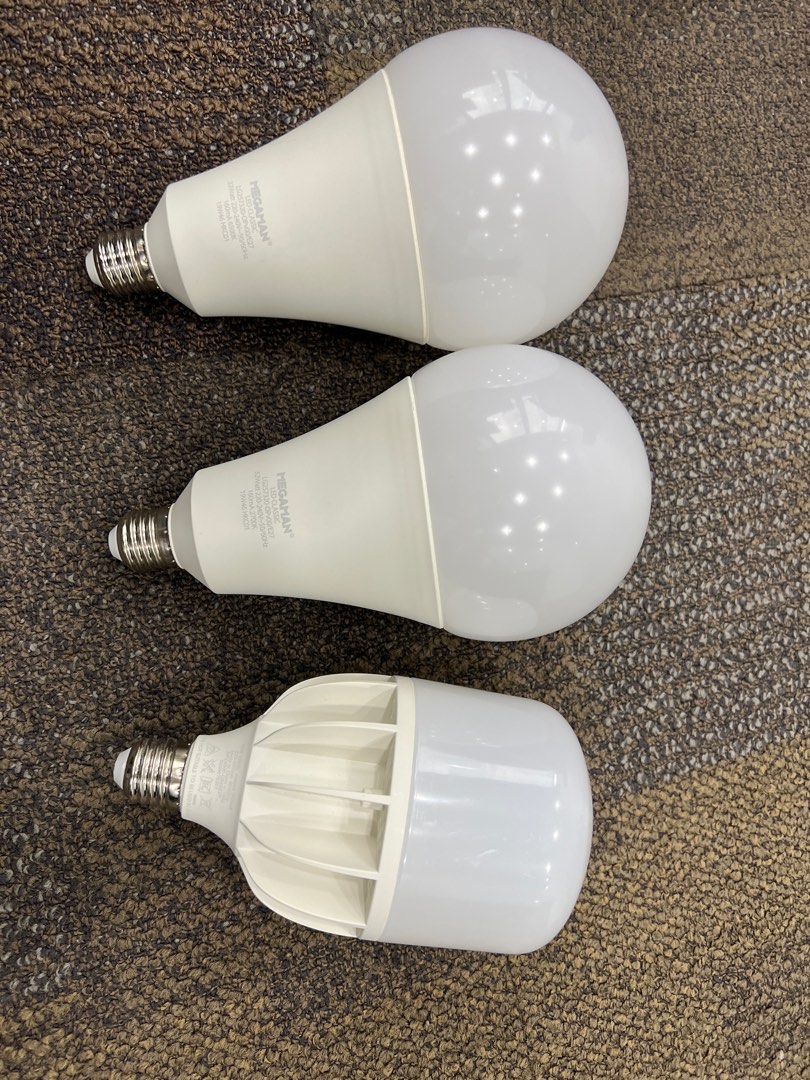 large LED bulbs E27, Furniture & Home Living, Lighting & Fans, Lighting ...
