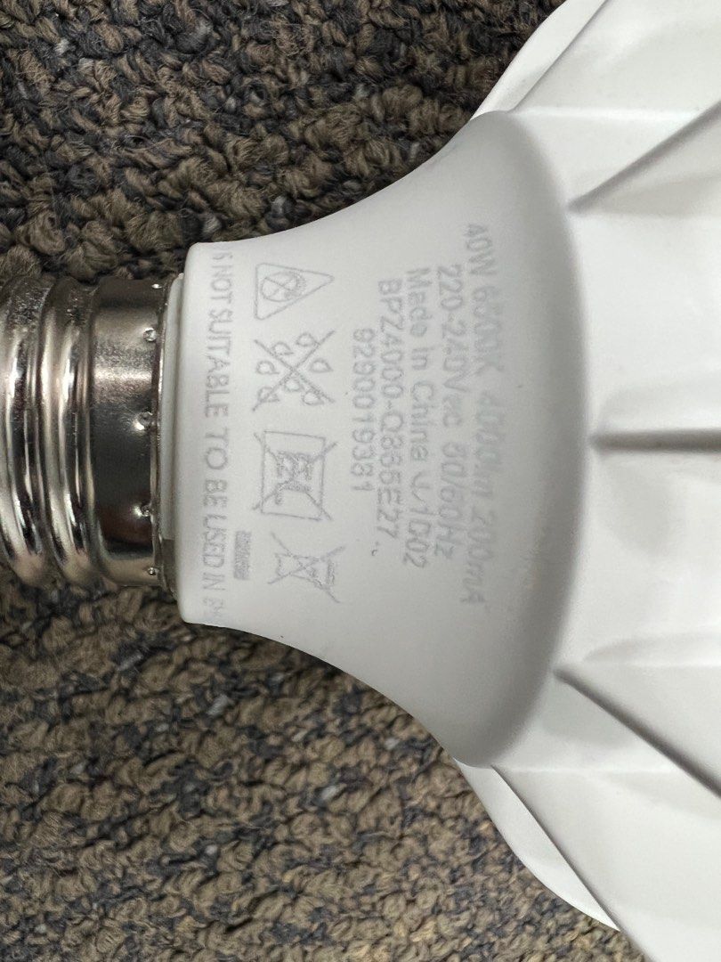 large LED bulbs E27, Furniture & Home Living, Lighting & Fans, Lighting ...