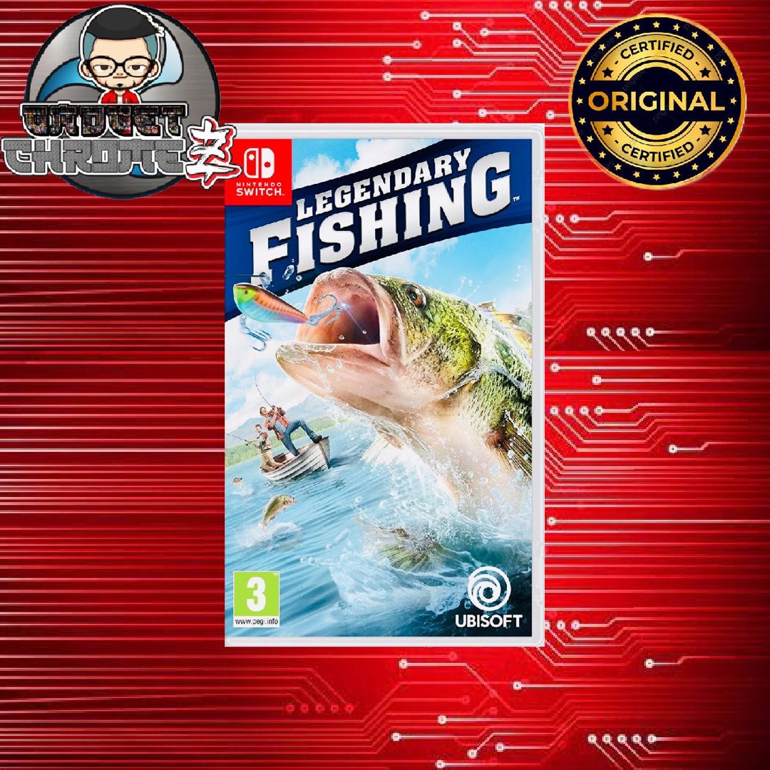 Legendary Fishing | Switch Game | BRANDNEW, Video Gaming, Video Games ...