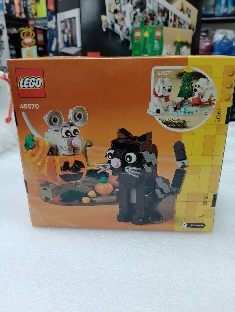 Lego 40570 Halloween Cat and Mouse, Hobbies & Toys, Toys & Games on ...
