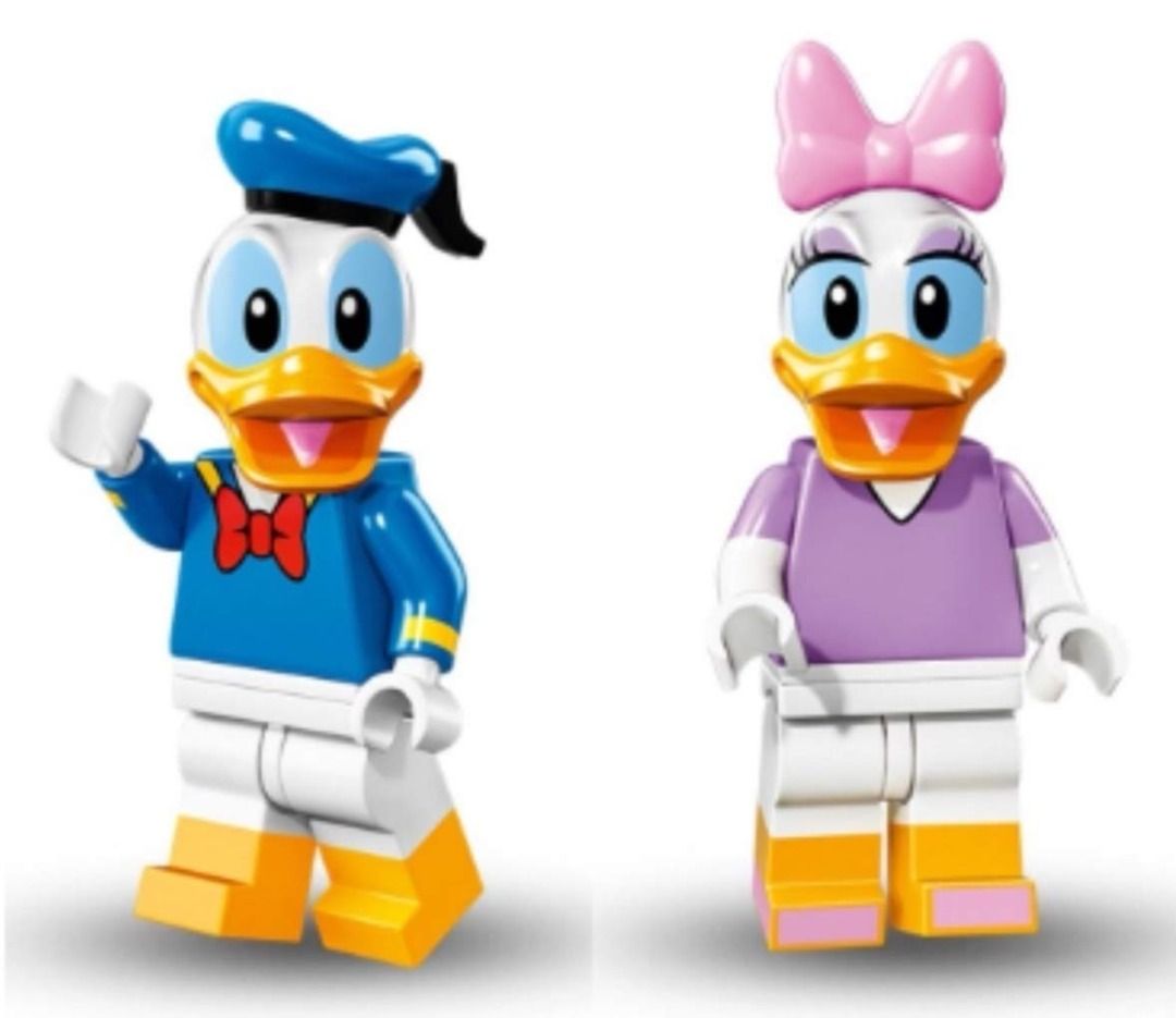 Lego 71012 Disney Donald Duck & Daisy Duck Minifigure, 興趣及遊戲, 玩具 & 遊戲類 ...