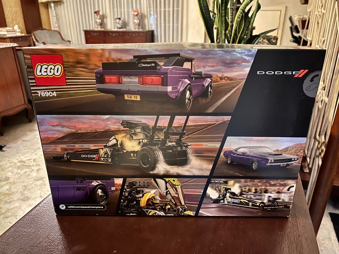 ***RETIRING SET*** Lego 76904 Mopar Dodge SRT Top Fuel Dragster and ...