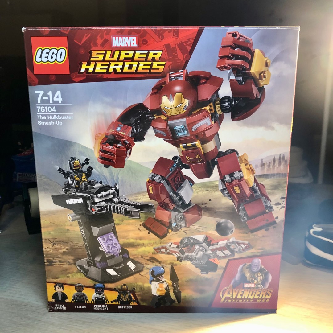 LEGO Marvel 76104 The Hulkbuster Smash-Up (2018), Hobbies & Toys, Toys ...