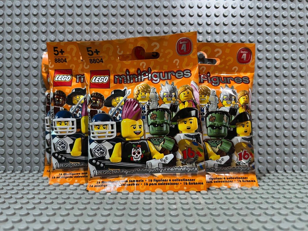 LEGO Minifigures Series 4, Hobbies & Toys, Toys & Games on Carousell