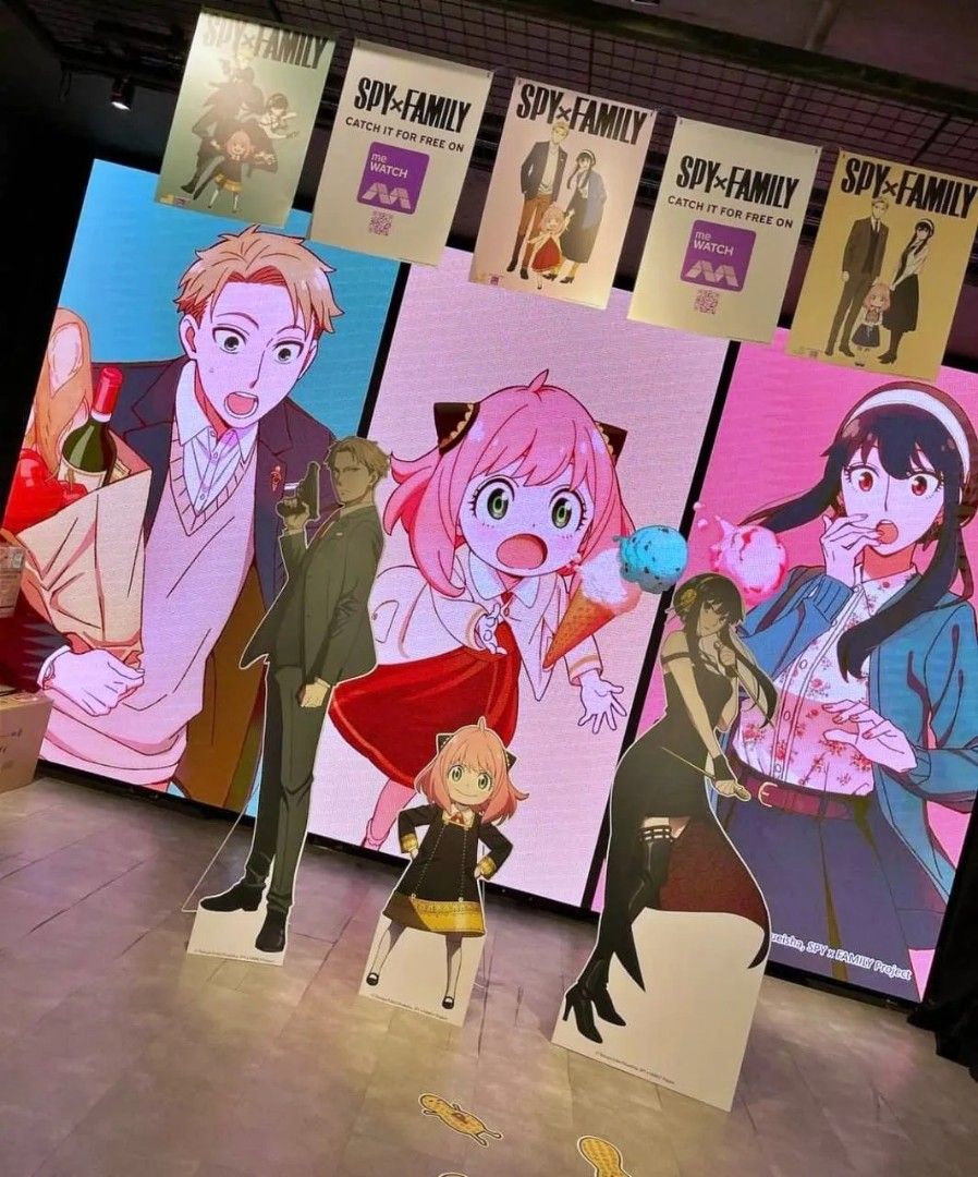 LF Anya & Yor Sign Shikishi Afa, Bulletin Board, Looking For on Carousell