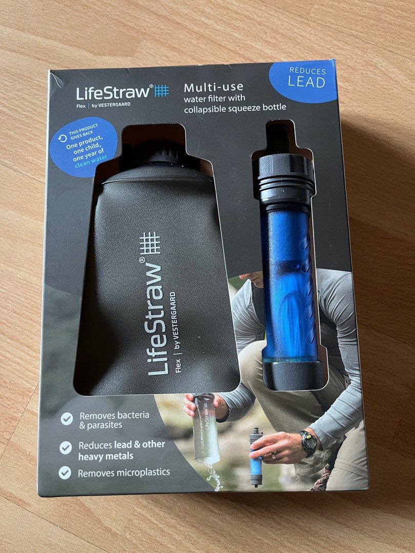 Lifestraw flex filter, Sports Equipment, Hiking & Camping on Carousell