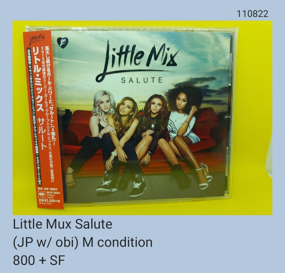 Little Mix Salute CD (unsealed), Hobbies & Toys, Music & Media, CDs ...