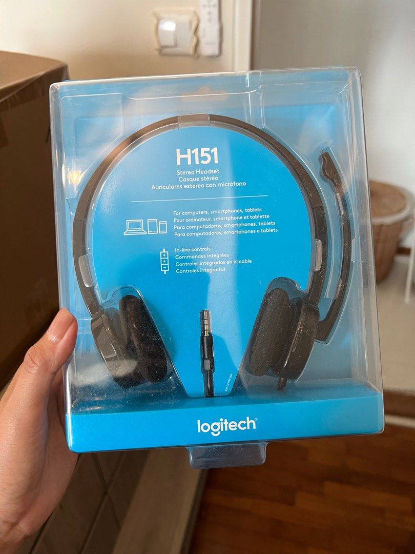 Logitech Headset Audio Headphones Headsets On Carousell
