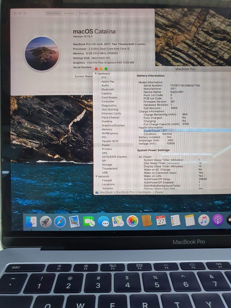 Macbook Pro Core I Gb Gb Hdd Inch Os Catalina Computers Tech Laptops