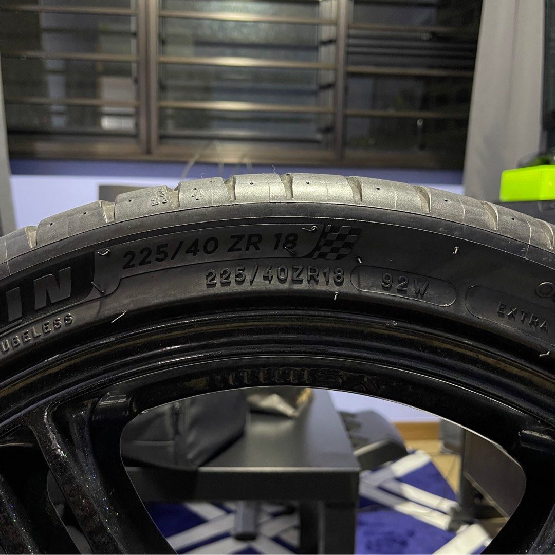 Made In Japan Rays 18” Rims, Car Accessories, Tyres & Rims on Carousell