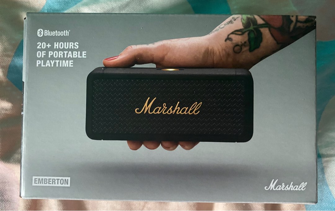 Marshall Emberton Portable Speaker, Audio, Soundbars, Speakers ...