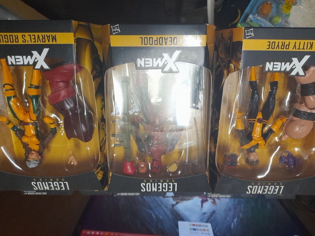 Marvel Legends Deadpool Juggernaut wave MISB, Hobbies & Toys, Toys ...
