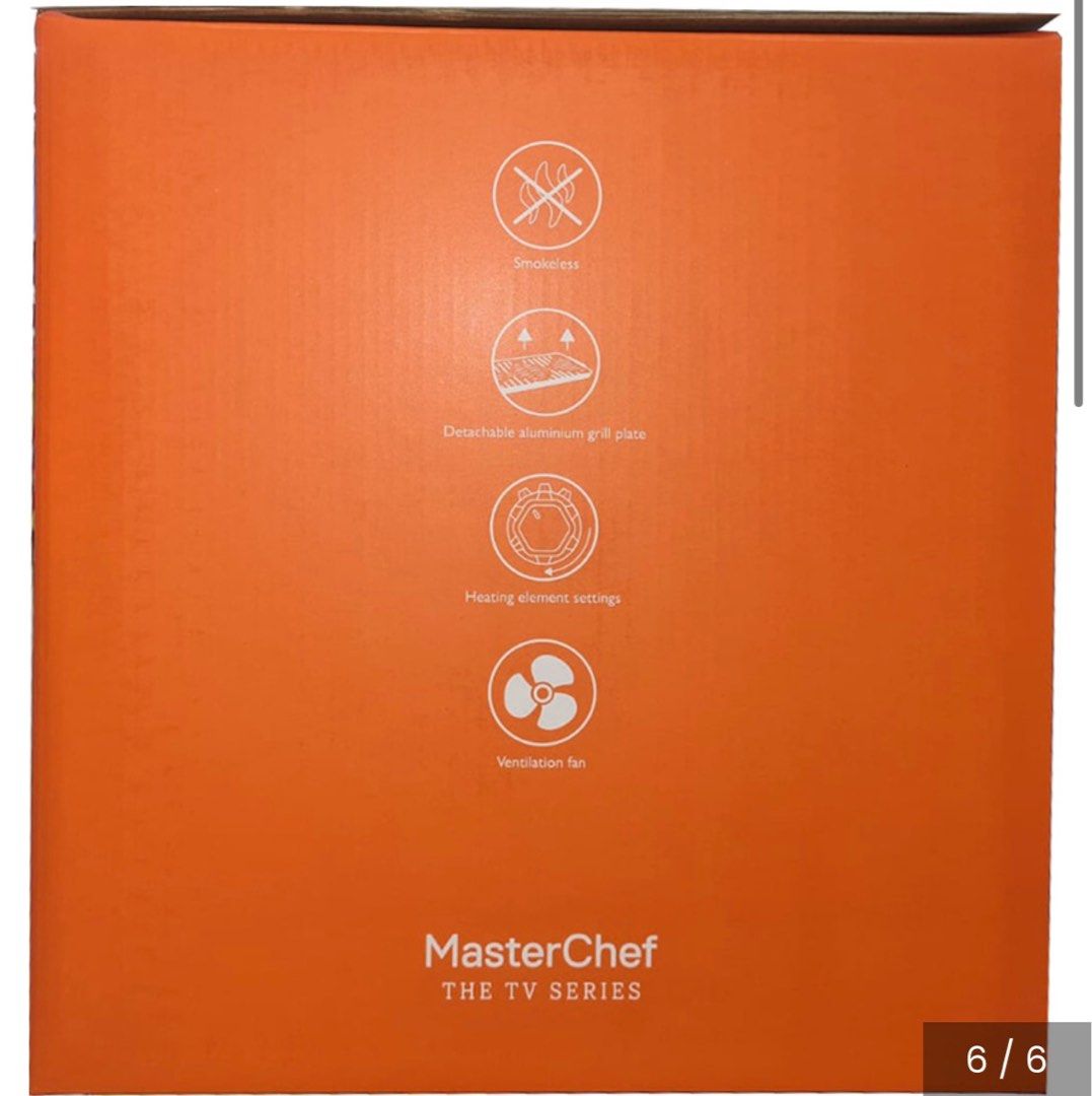 MasterChef Table Top Mini Grill, TV & Home Appliances, Kitchen ...