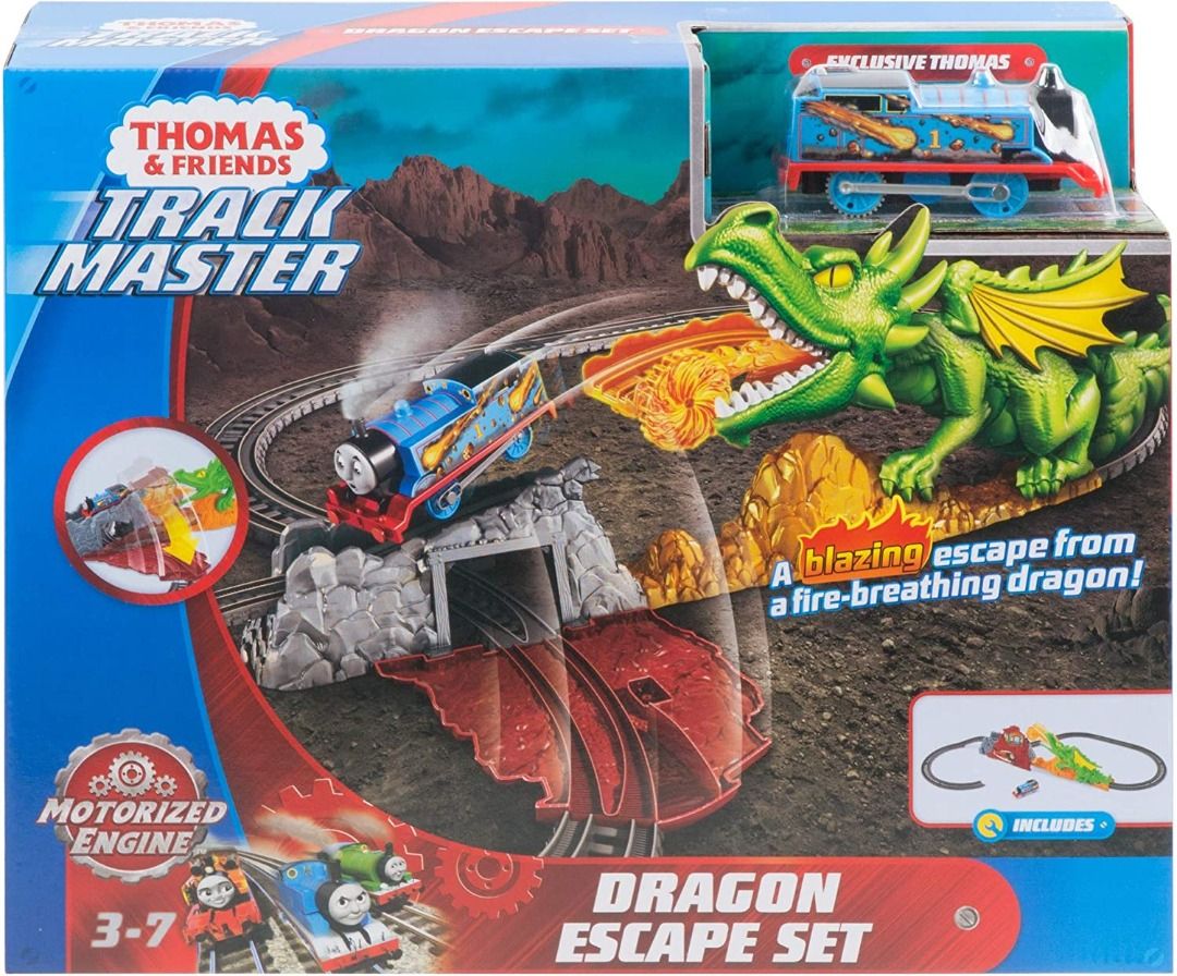 MATTEL FXX66 Fisher Price Thomas And Friends Dragon Set, Hobbies & Toys ...