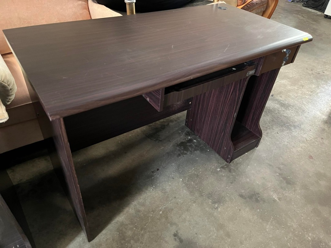 Meja Computer Study Office Table Drawer, Furniture & Home Living ...