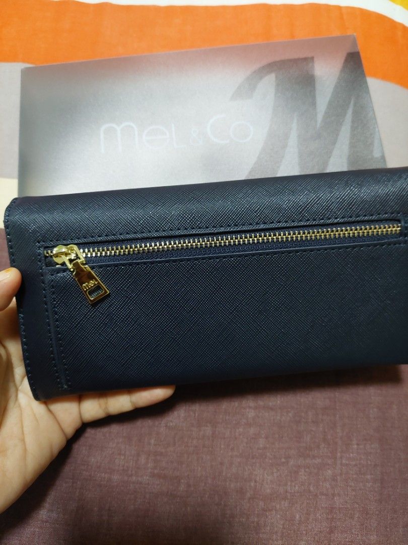 Mel & co long wallet, Luxury, Bags & Wallets on Carousell