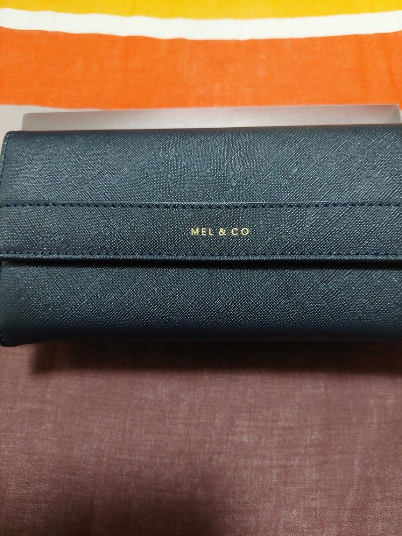 Mel & co long wallet, Luxury, Bags & Wallets on Carousell