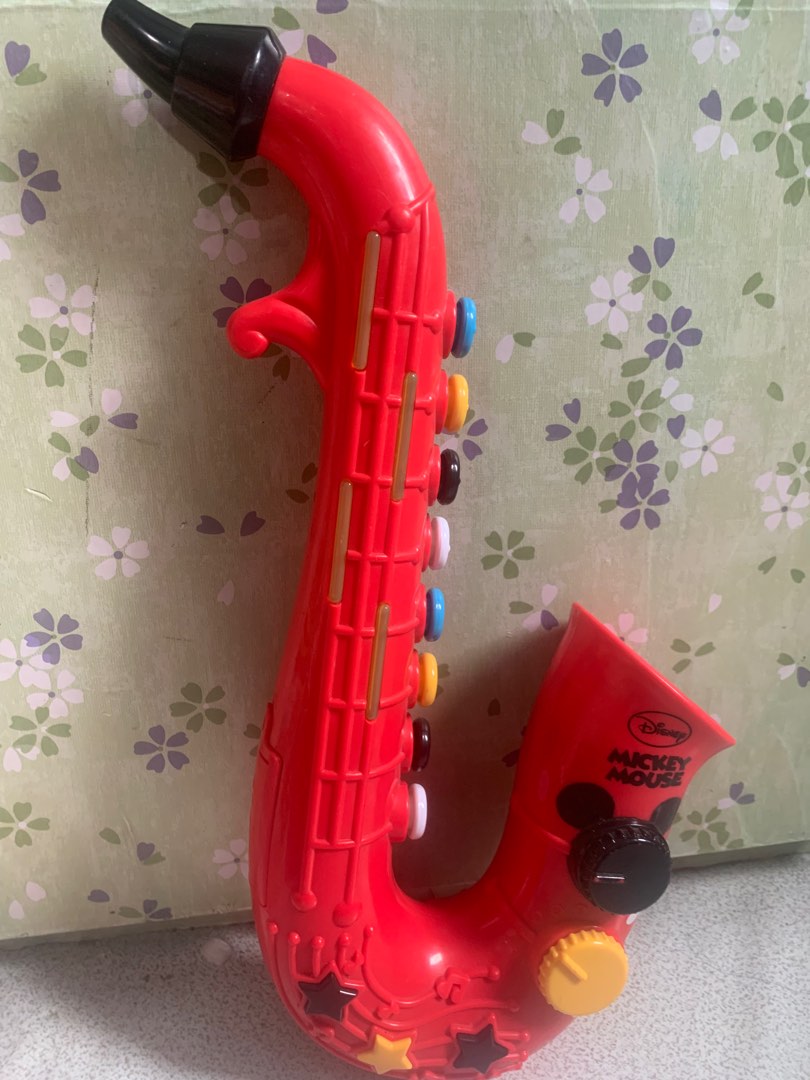 Mickey's Triple Sound Saxophone, Hobbies & Toys, Toys & Games on Carousell