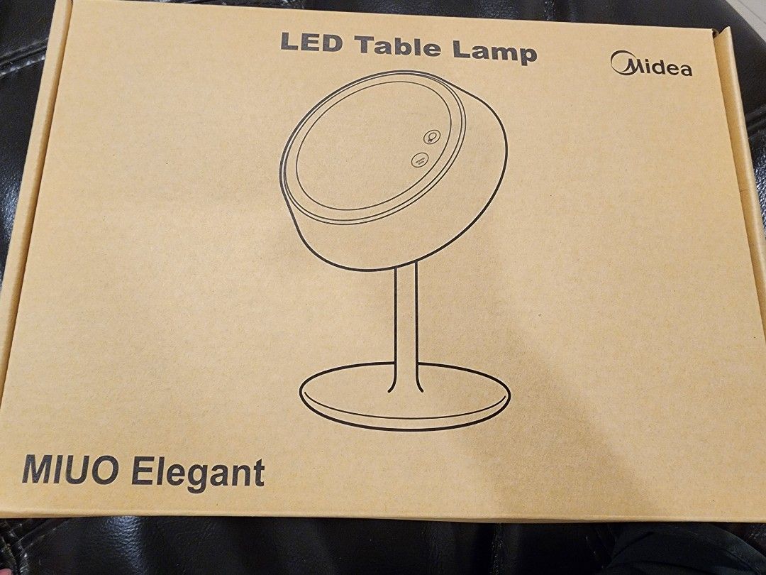 Midea MIUO Elegant LED Table Lamp / Make-up mirror, Furniture & Home ...